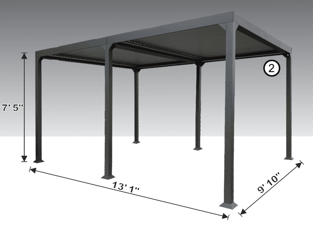 Veranda Jardin Aluminum Pergola