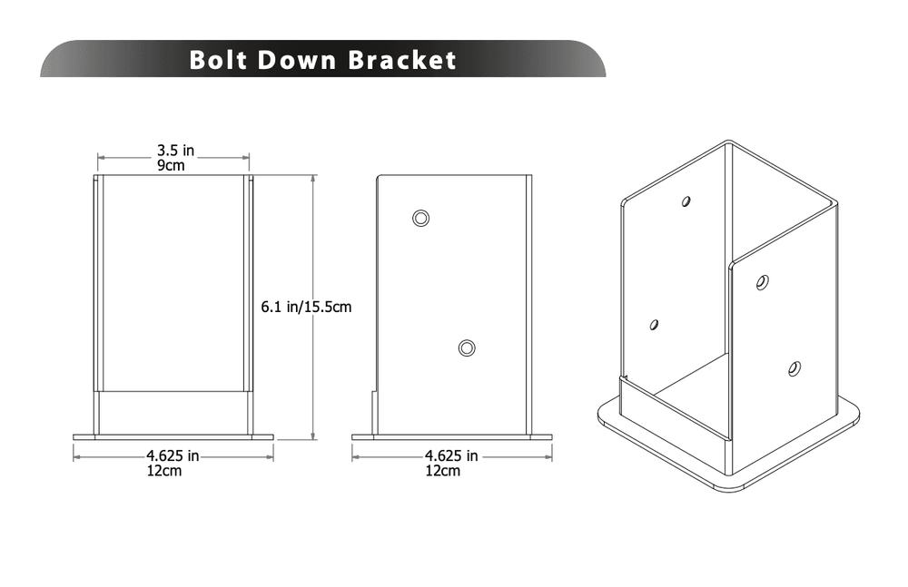 Bolt Down Bracket System