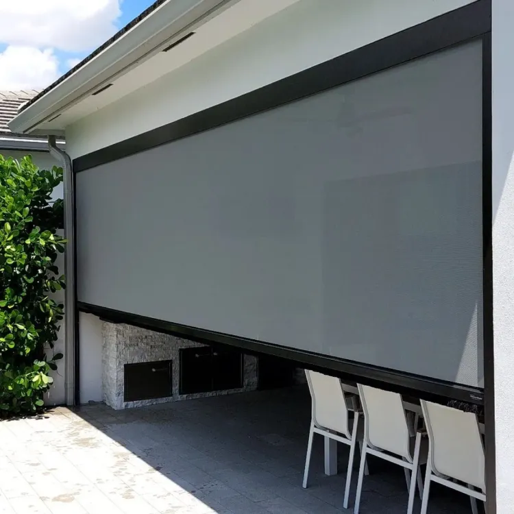 Retractable Plexi And Screen Walls Grey Bruce Patio Retractable