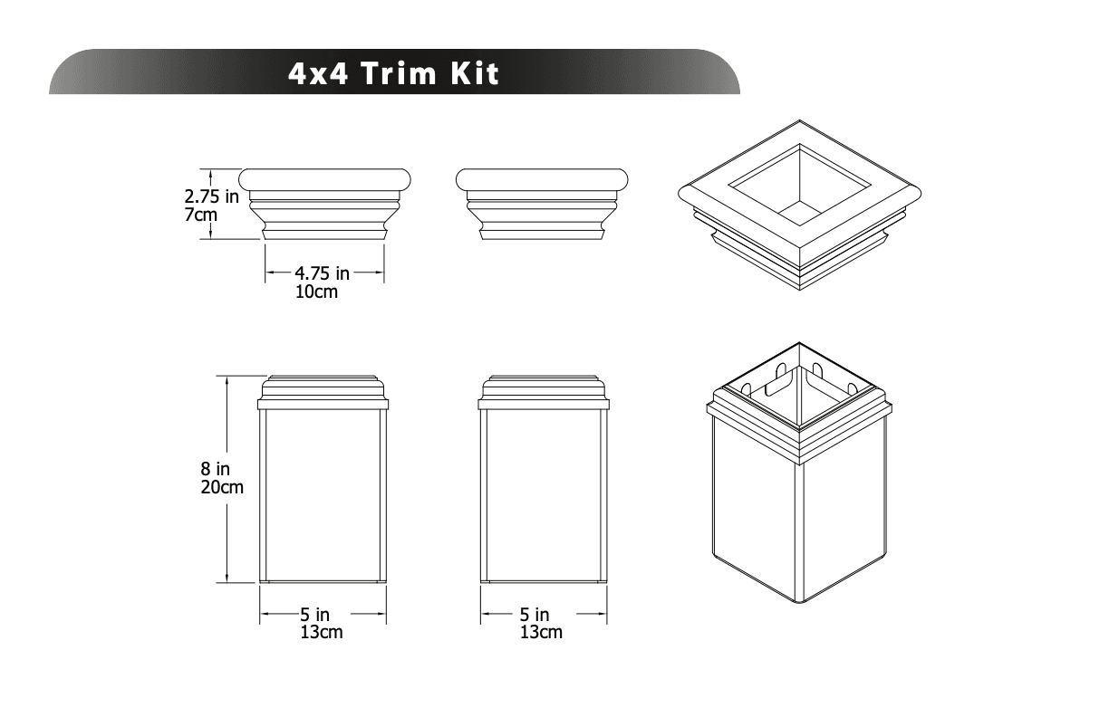 Premium Arbor Trim Kits